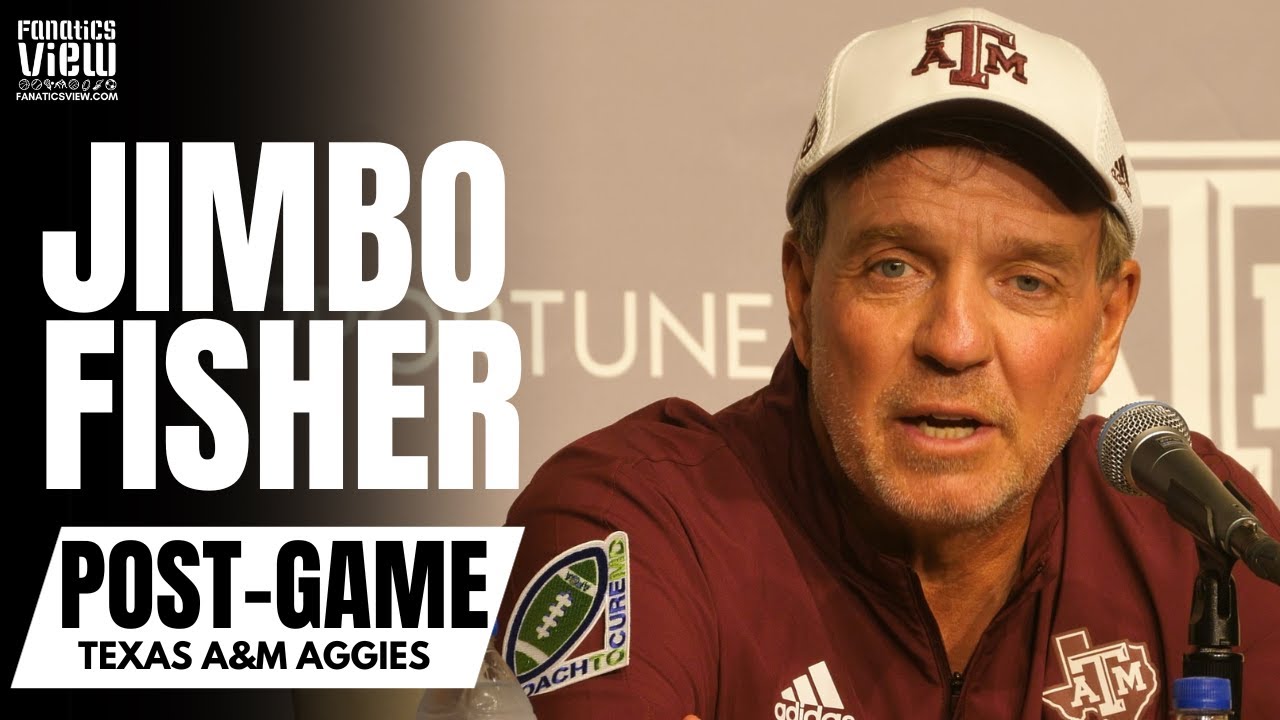 Jimbo Fisher Recaps Texas A&M's Win vs. Arkansas, Max Johnson Starting ...