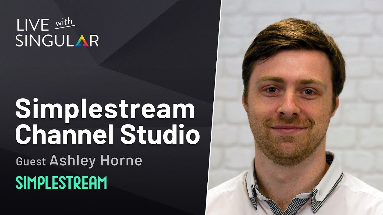 Simplestream Channel Studio with Guest Ashley Horne - YouTube