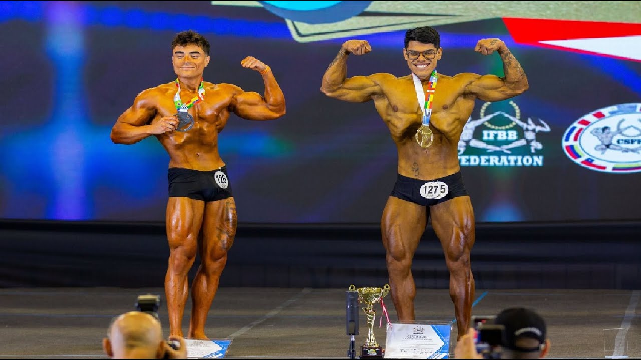 CLASSIC BODYBUILDING JUNIOR 16-23 YEARS OPEN - CLASSIFIED - CAMPEONATO ...