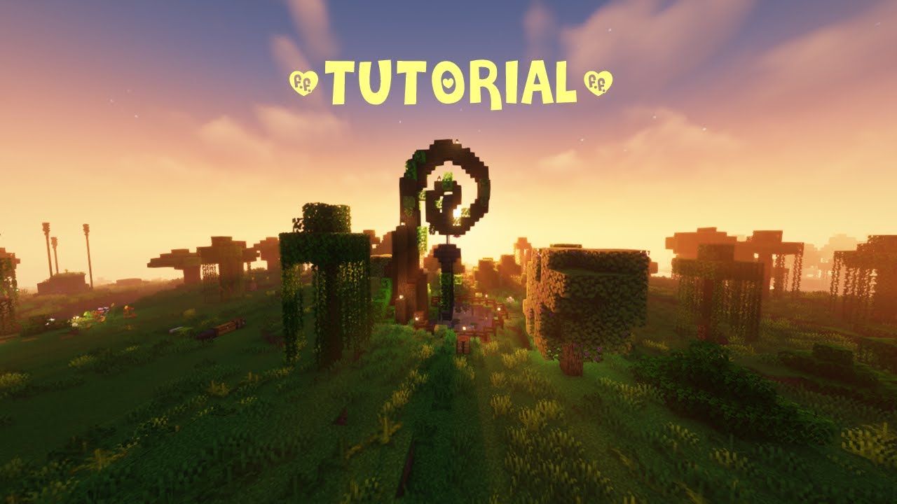 Minecraft Tutorial: Portal Mágico 🍃🌸 - YouTube