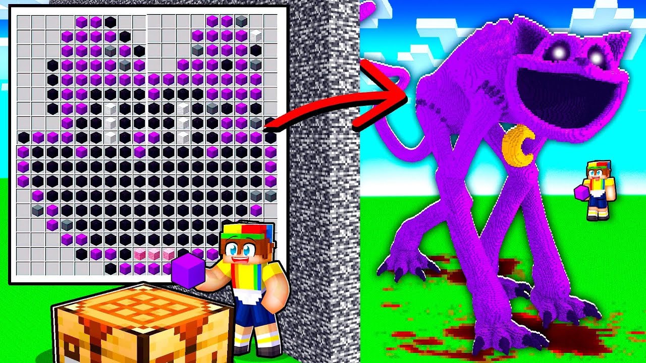 I Cheated With //BUILD in a CATNAP Build Challenge in Minecraft! - YouTube