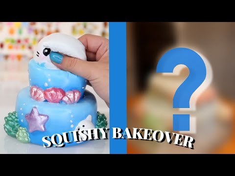 Baking a MORIAH ELIZABETH SQUISHY into REAL FOOD - YouTube