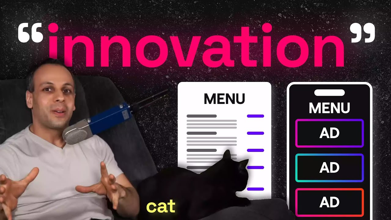 "innovation" of the restaurant menu - YouTube