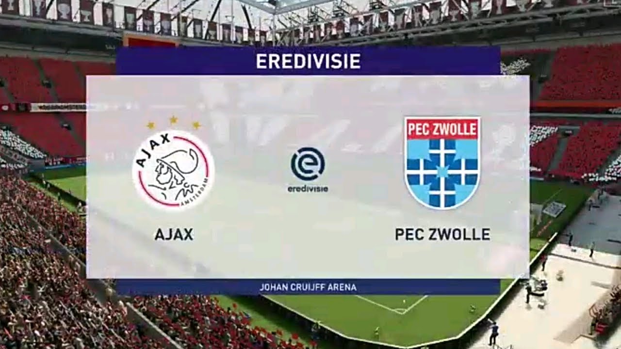 ⚽️ Ajax vs PEC Zwolle ⚽️ | Eredivisie (05/04/2020) | Fifa 20 - YouTube