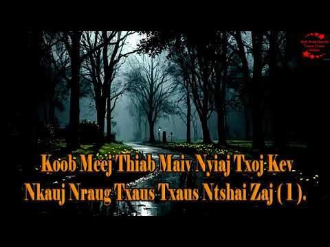 Koob Meej Thiab Maiv Nyiaj Txoj Kev Nkauj Nraug Txaus Txaus Ntshai Zaj ( 1 ) - YouTube