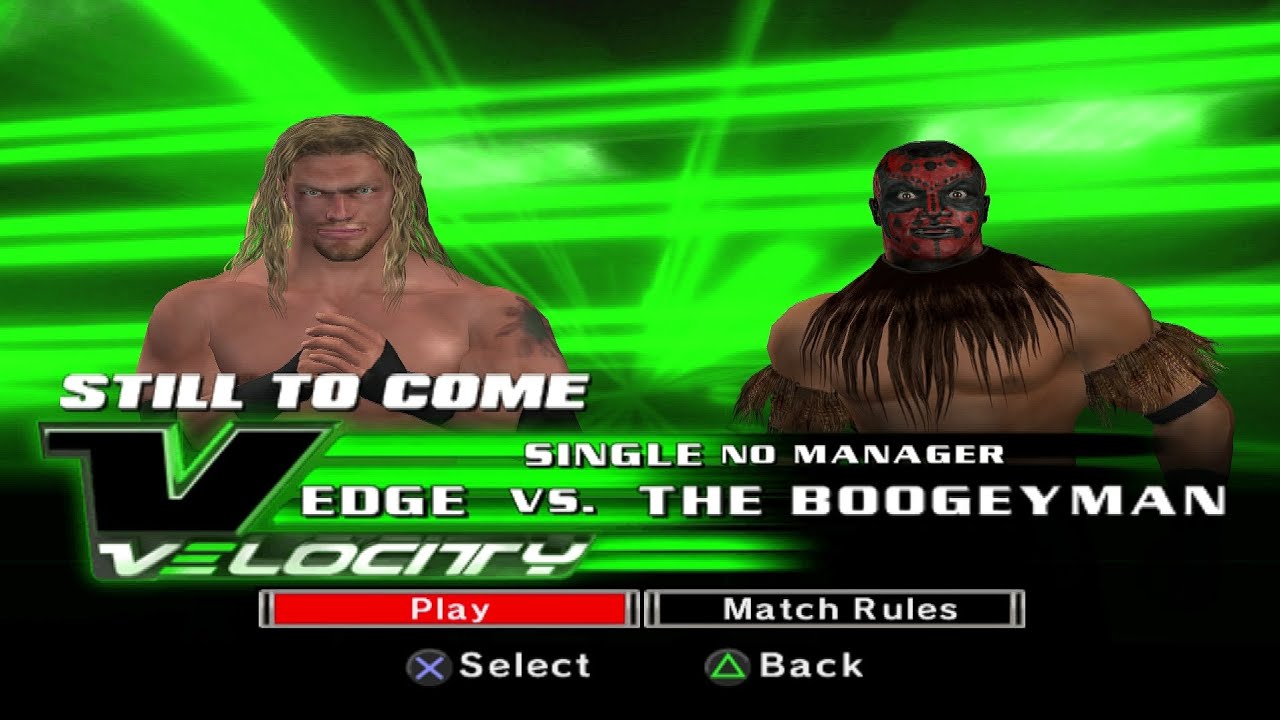 wwe smackdown vs raw 2007 gameplay | Edge Vs Boogeyman |1080p 60fps ...