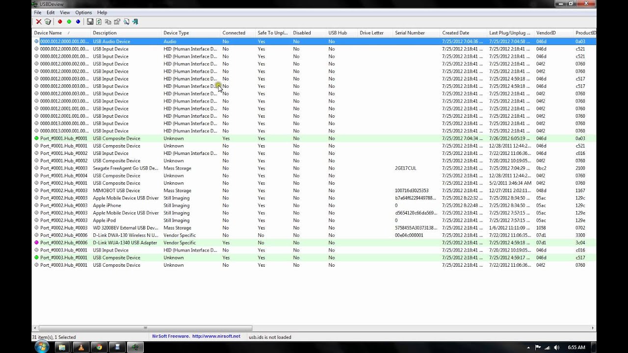 USBDeview [View Current and Past USB's on your Computer] - YouTube