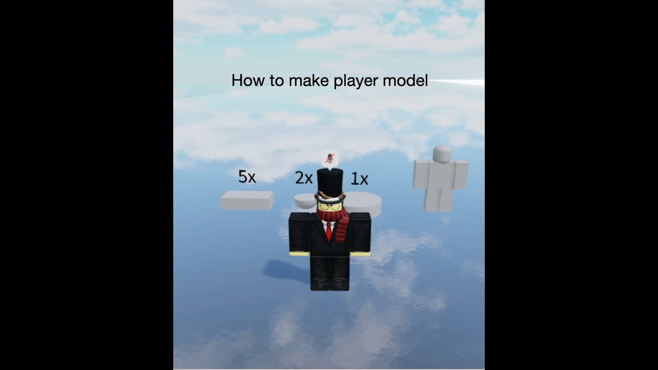 How to make a player model ( Obby creator ) - YouTube