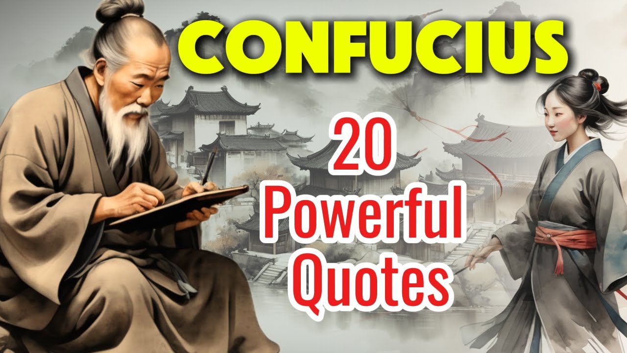 The Ancient Wisdom of Confucius: 20 Powerful and Inspiring Quotes - YouTube