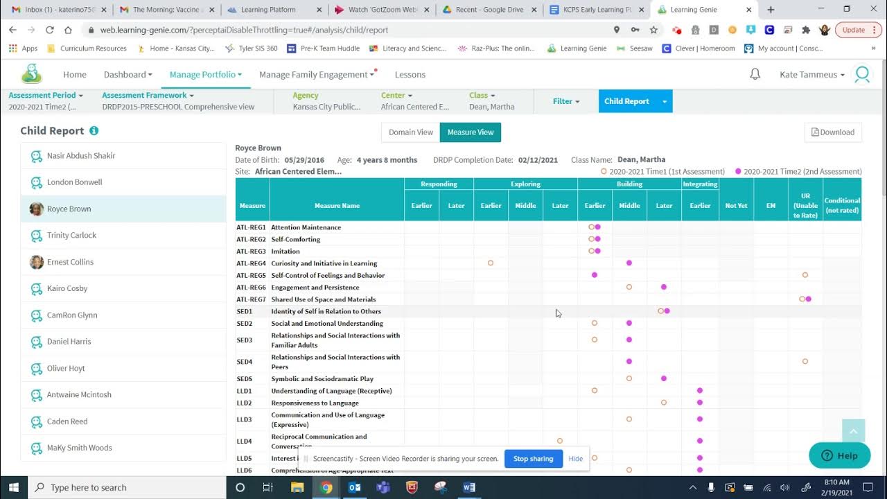 How to Pull DRDP Child Reports on Learning Genie - YouTube