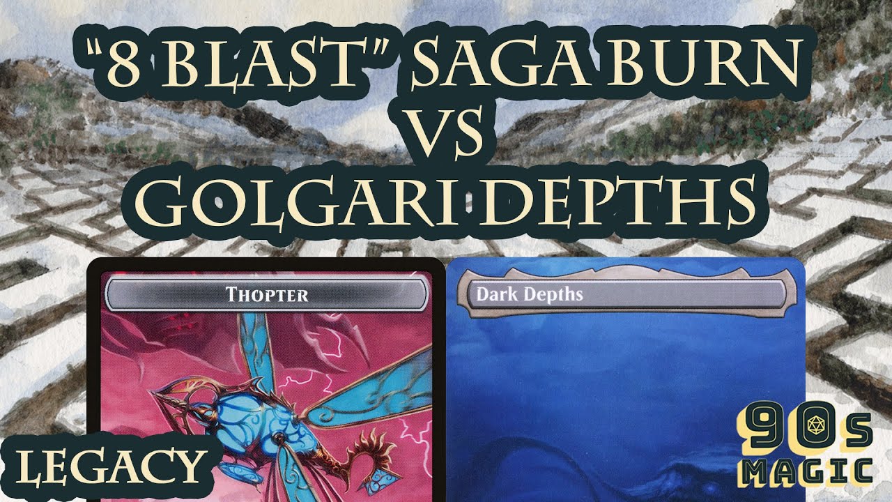 Mono Red 8 Blast Burn vs Turbo Dark Depths [MTG Legacy] - YouTube
