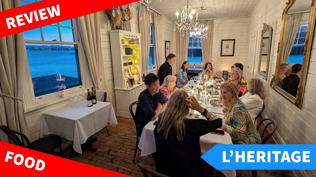 L'Héritage Restaurant Review and Tour - Mosman, Chowder Bay, Sydney ...