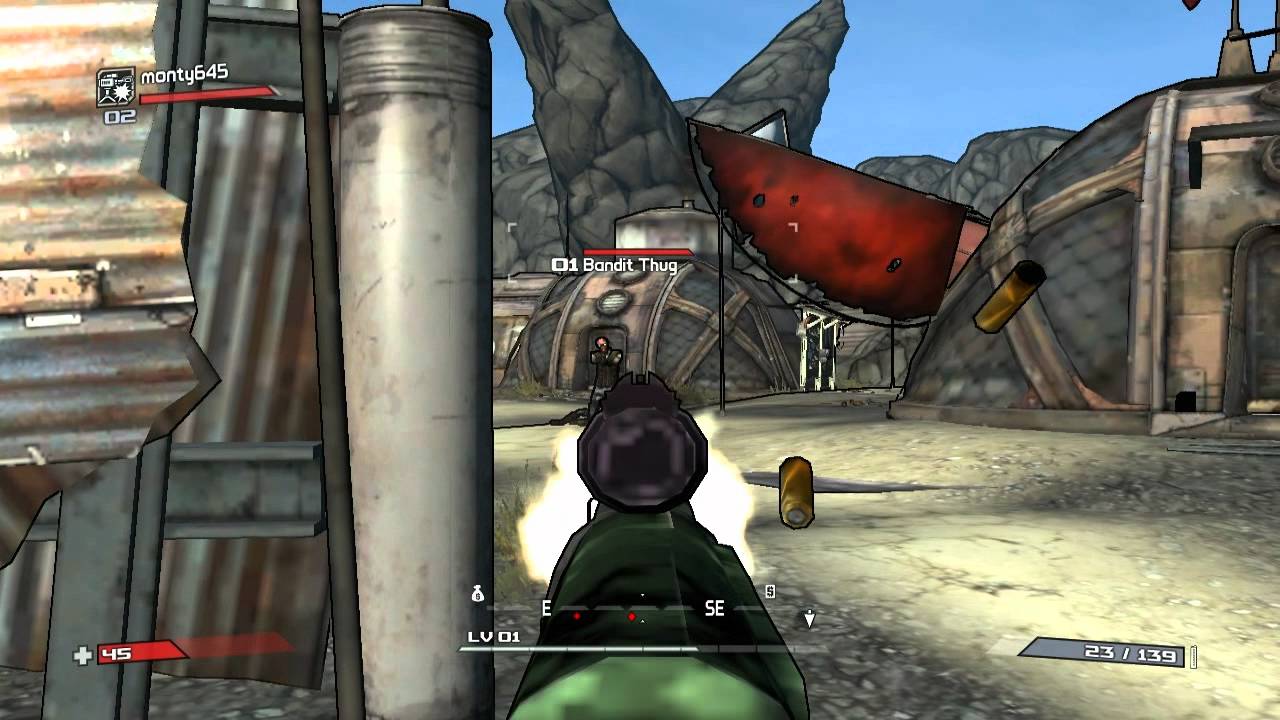 Borderlands Multiplayer Gameplay Part 1 - YouTube