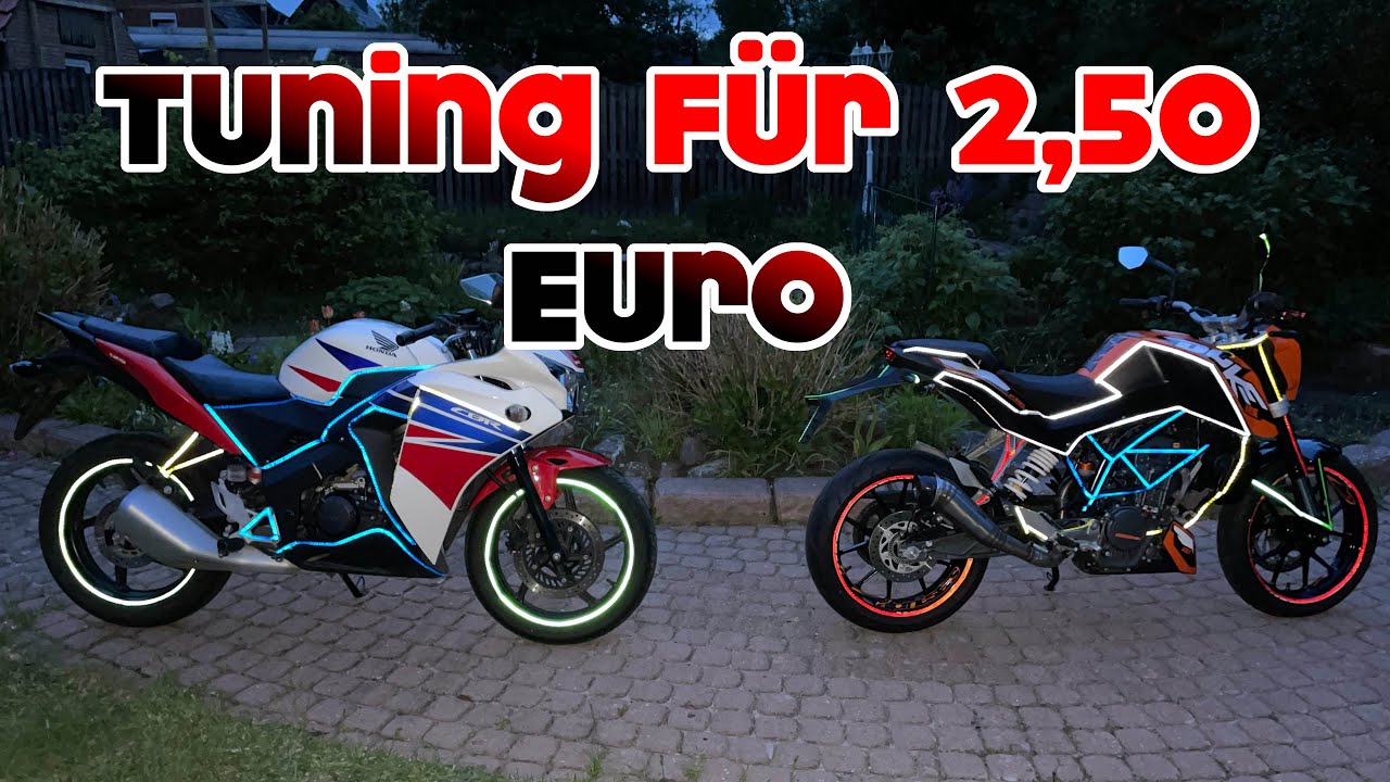 Honda CBR KTM Duke Tuning | Optik Tuning für Motorrad / Mofa / Roller ...