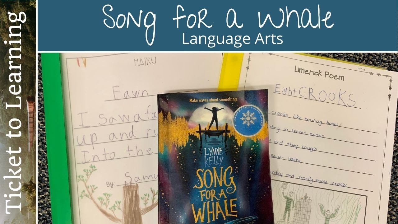 Song for a Whale Unit Study| Incorporating Language Arts| Marine ...