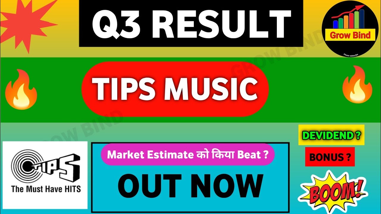 Tips music Q3 result | Tips music share latest news | Tips music share ...