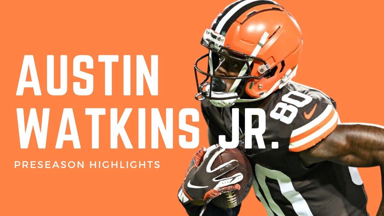 Austin Watkins Jr. || NFL Preseason Leading Receiver || 2023 NFL ...