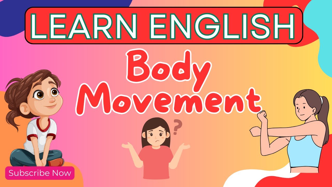 50 Body movements vocabulary | English Vocabulary for beginners # ...