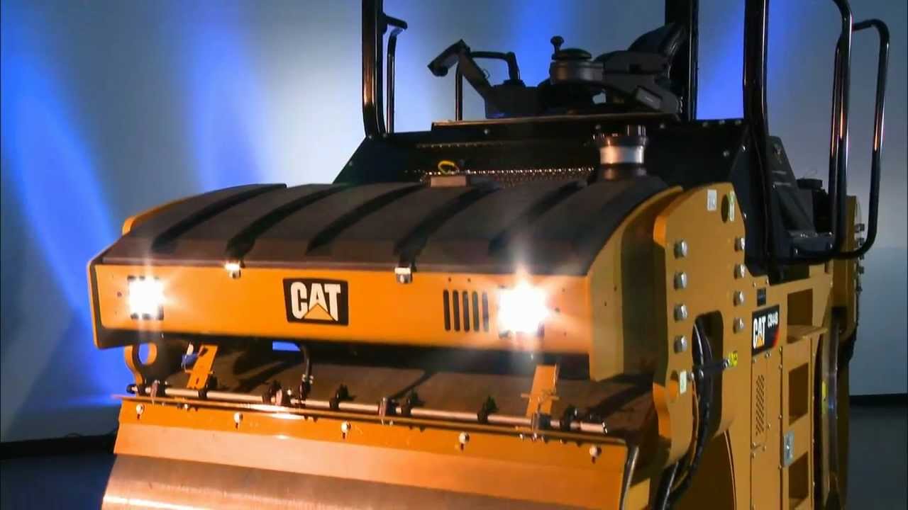 Introduction to the Cat® B-Series Tandem Vibratory Rollers - YouTube