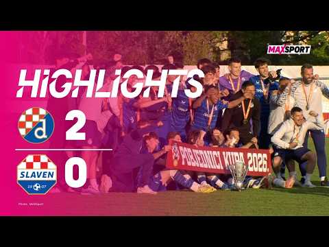 DINAMO vs SLAVEN BELUPO 2:0 (Juniori- Finale - Hrvatski nogometni kup)
