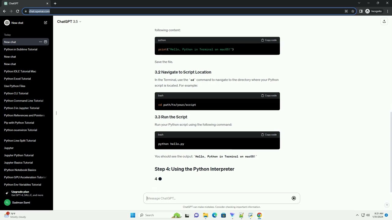 How To Use Python In Terminal Mac YouTube How To Use Python In Terminal Mac YouTube