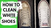Как почистить белую обувь - YouTube