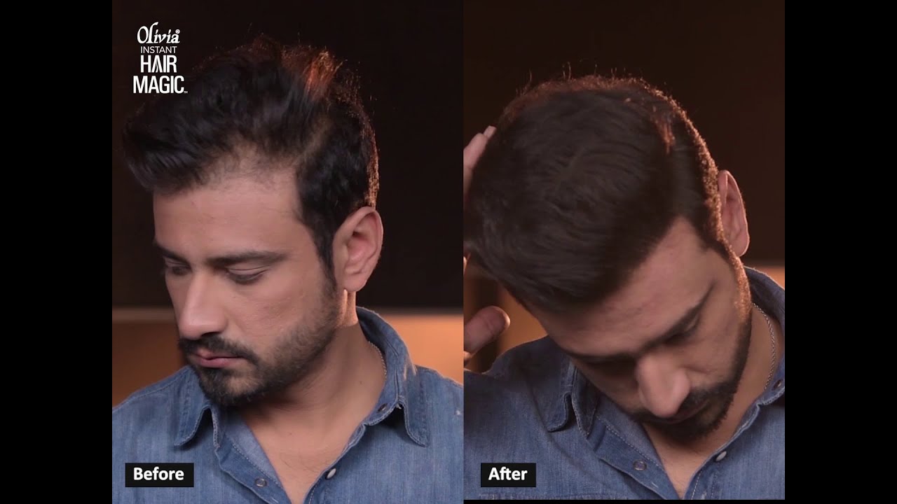 Olivia Instant Hair Magic - Self Application Tutorial - YouTube