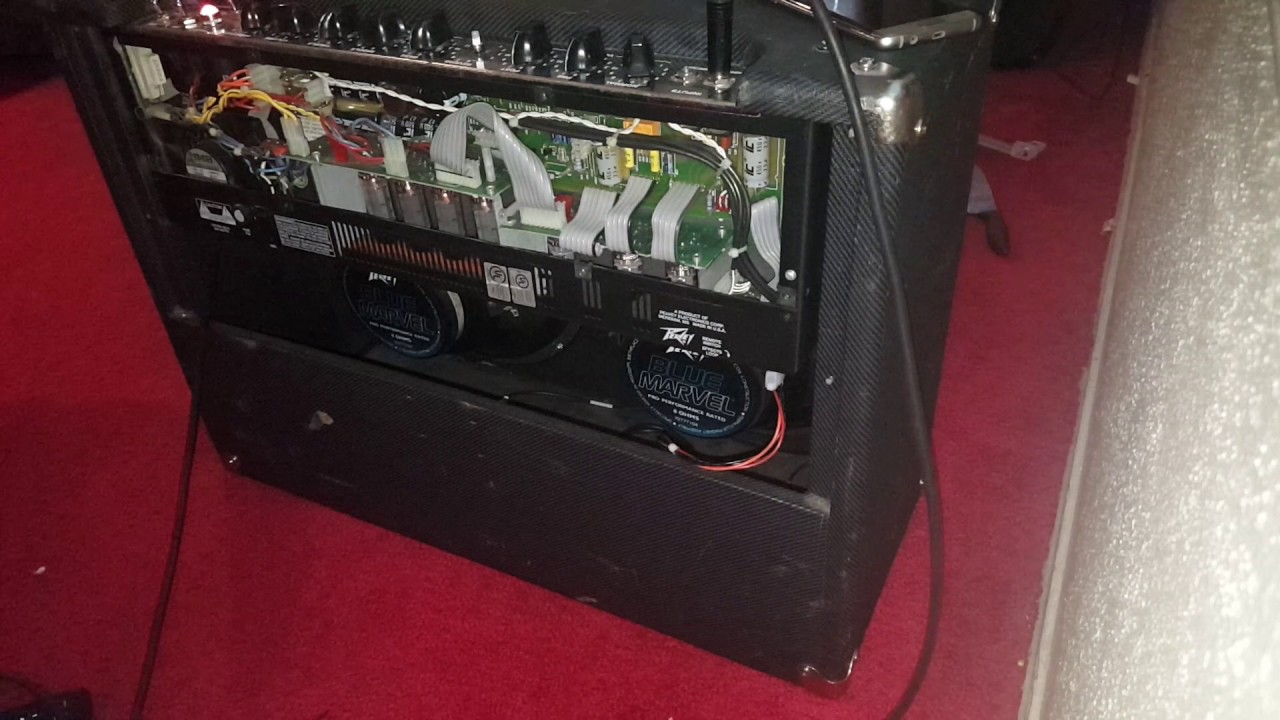 Peavy classic 50 Reverb tank issue? - YouTube