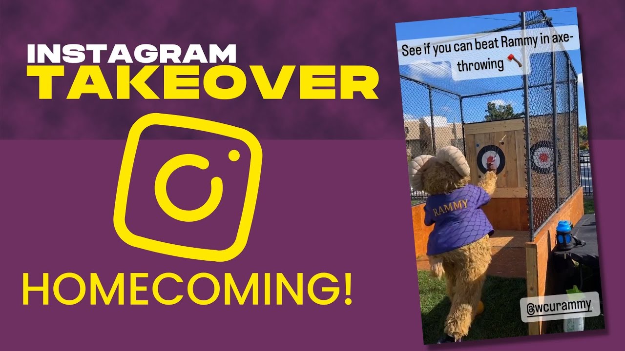 Instagram Takeover: Homecoming 2022 - YouTube