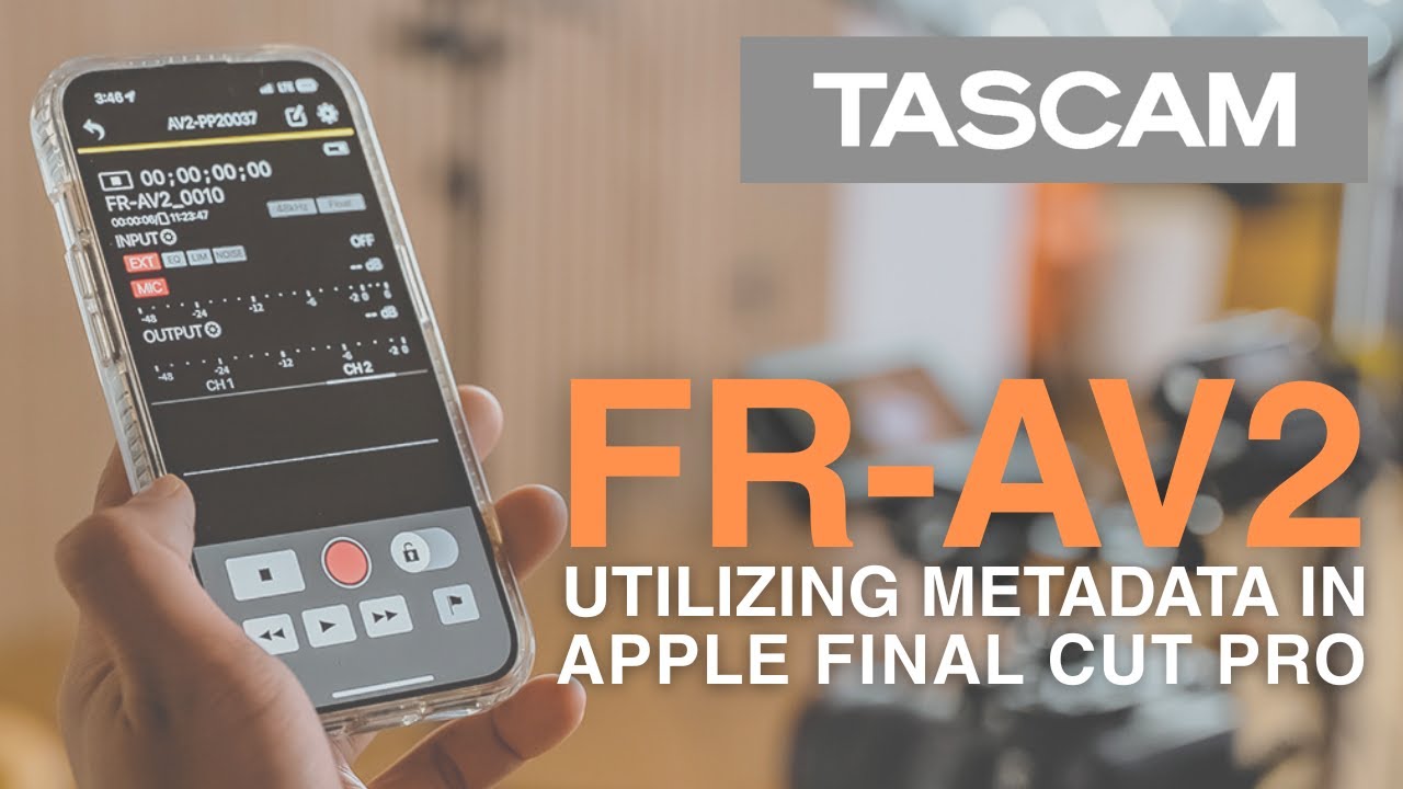 FR-AV2 - Utilizing Metadata in Final Cut Pro - YouTube