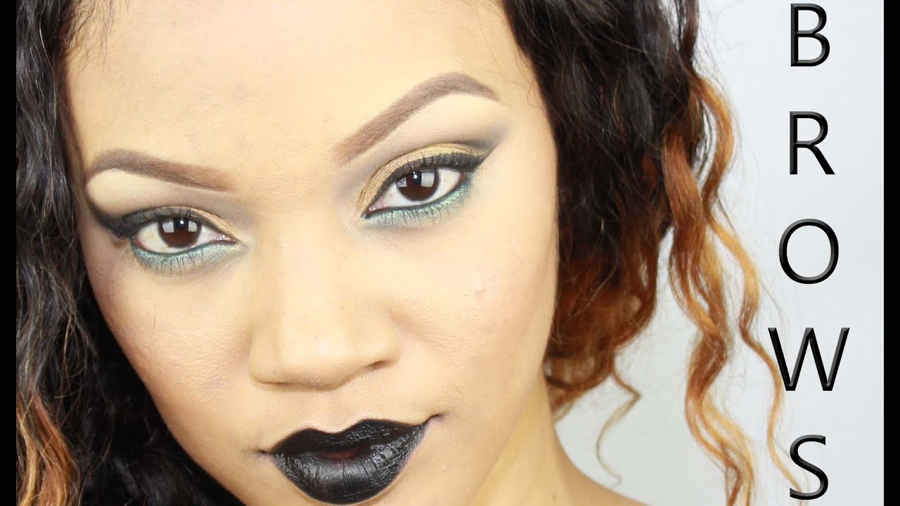 How To: Brow Tutorial (Dark Brown) - YouTube