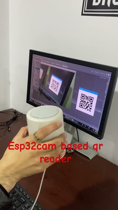 Esp32cam Based Qr Code Scanner Python Script Python Yolov8 Esp32 Youtube