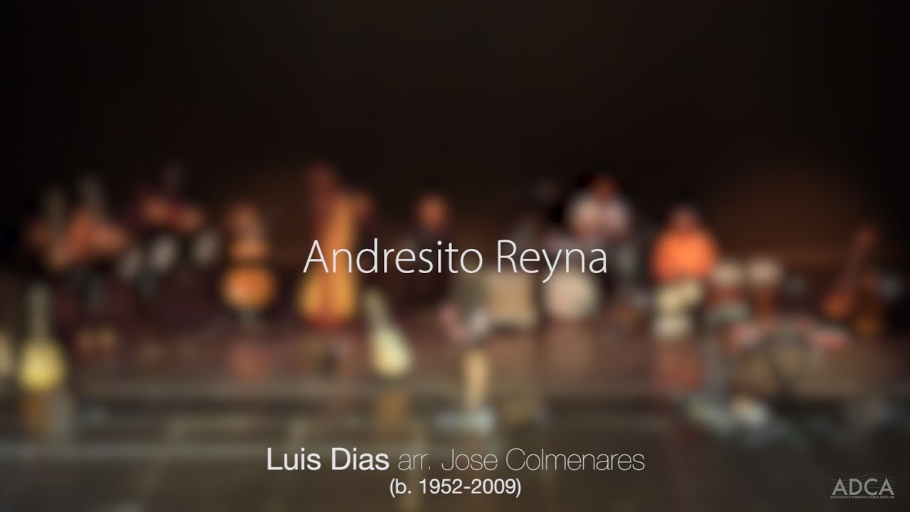 Andre Veloz performing "Andresito Reyna" | ADCA's Gala Opening Concert ...