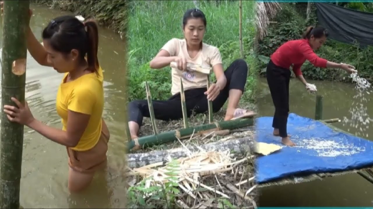 Full video: Building a drying yard, harvesting cassava and preparing the garden for new crops ...