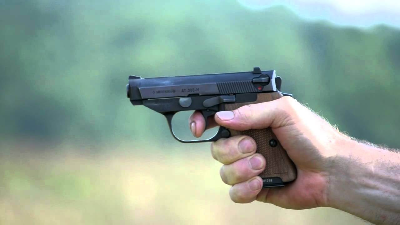 Shooting the Sphinx AT-380M in 380acp - YouTube