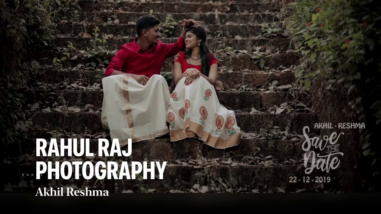Rahul Raj Photography/ 2019 / Save The Date / Akhil Reshma - YouTube