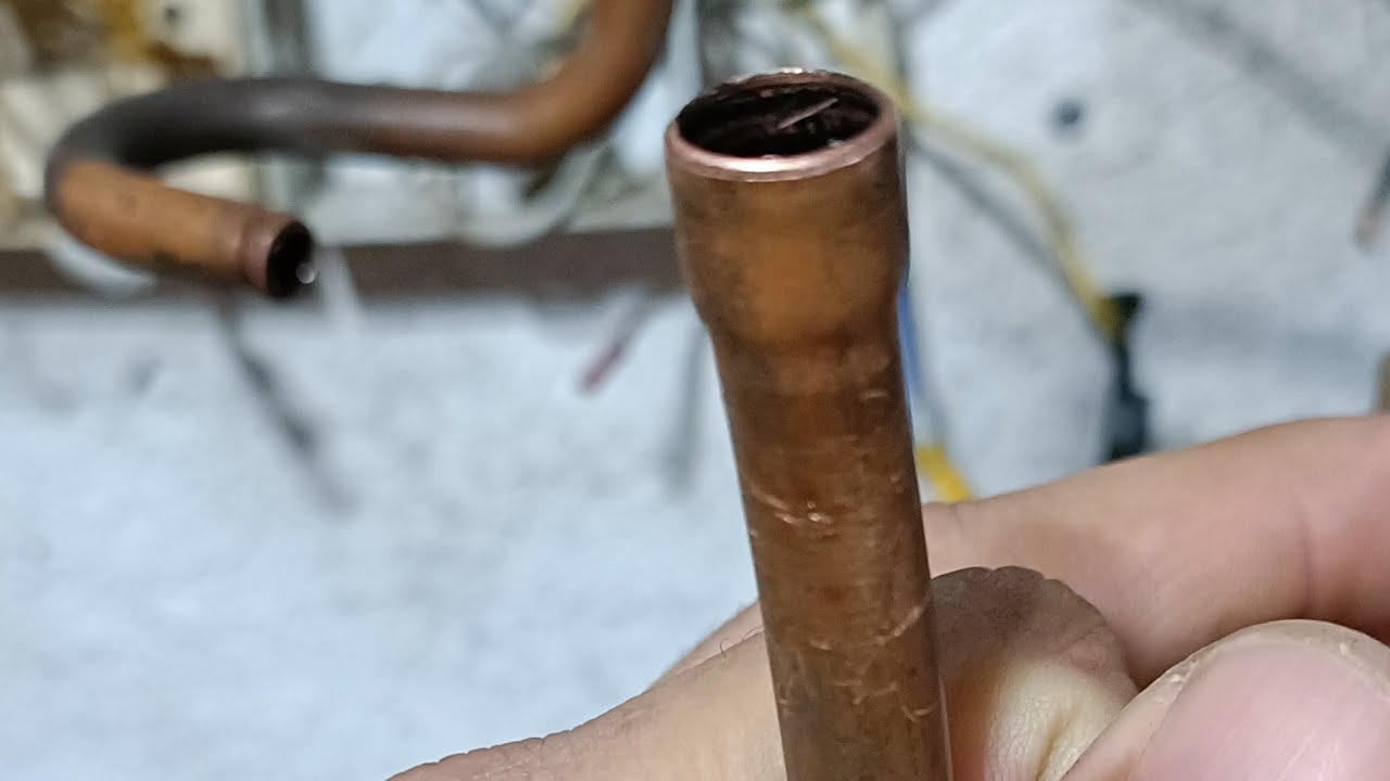 How to make swaging copper tube with swaging tool - YouTube