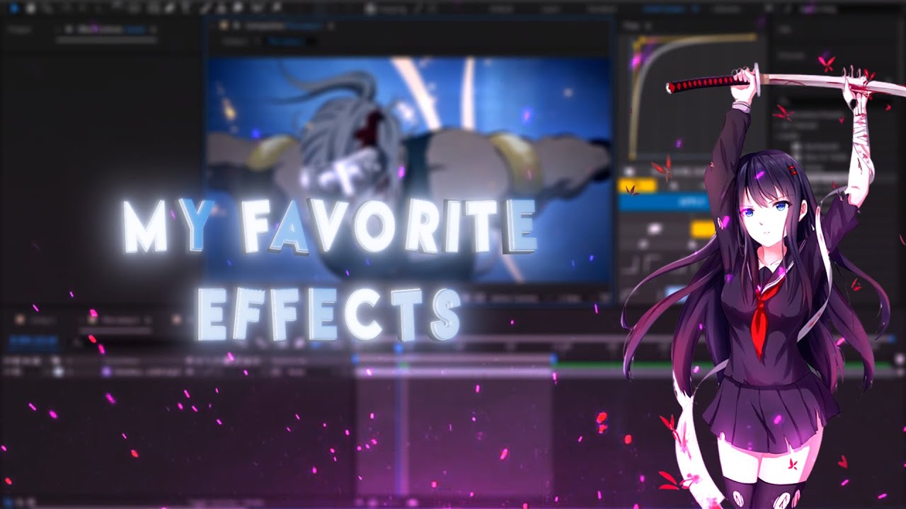 My Favorite Effects - After Effects [AMV] Tutorial [Part 1] - YouTube