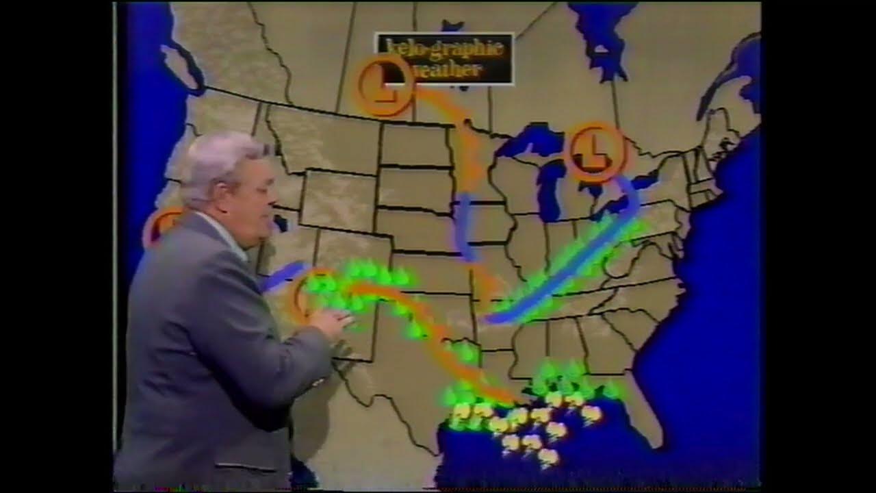 KELO LAND WEATHER FROM 40 YEARS AGO PART 2 80s Tapes VHS - YouTube