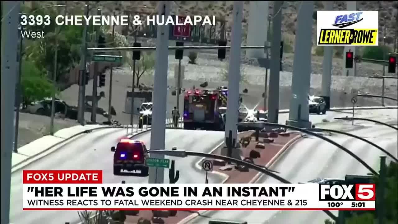 1 dead, 3 juveniles hospitalized after crash closes Cheyenne near 215 ...