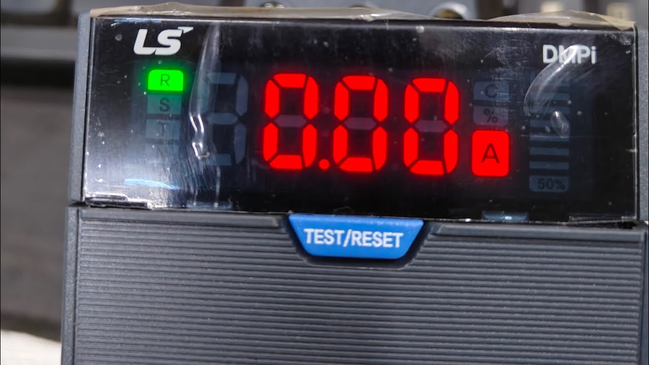 ELECTRICAL OLR EOCR DMPI PARAMETERS FULL SETTING - YouTube