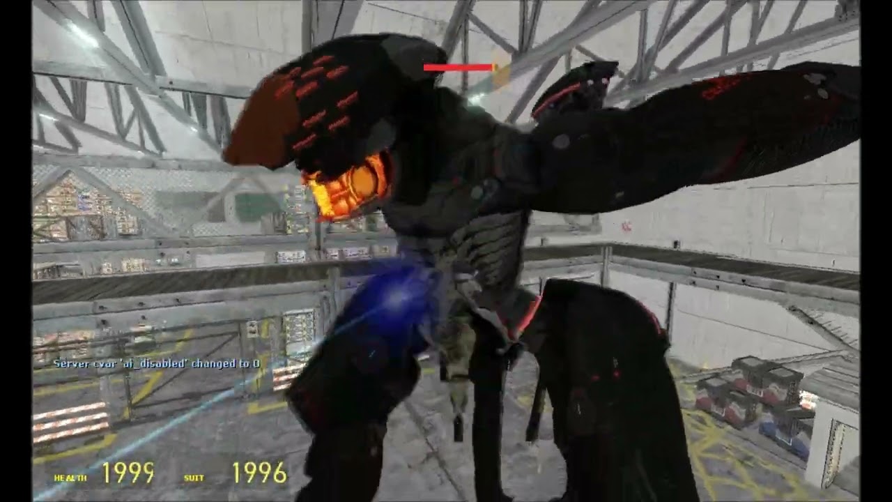 MGR Jetstream Sam vs Metal Gear Ray in Gmod - YouTube