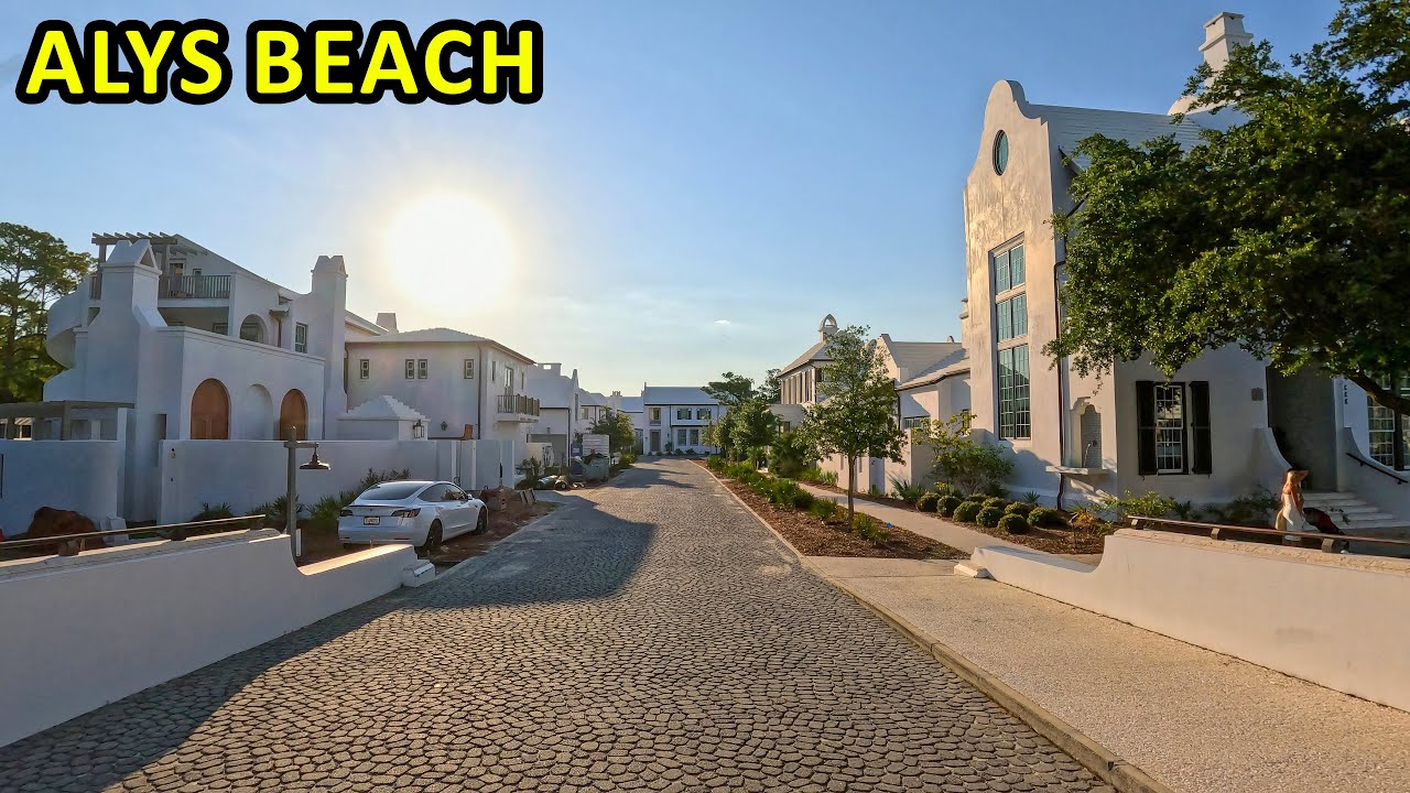 Alys Beach Florida Driving Through - YouTube