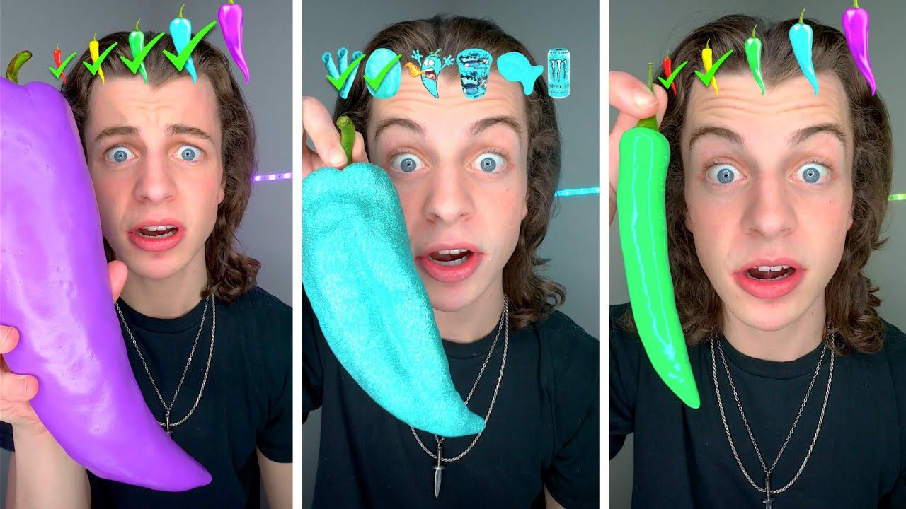 *1 Hour* LUKE DID THAT🔥Extreme Spiciest Foods🔥Best #Shorts Compilation ...