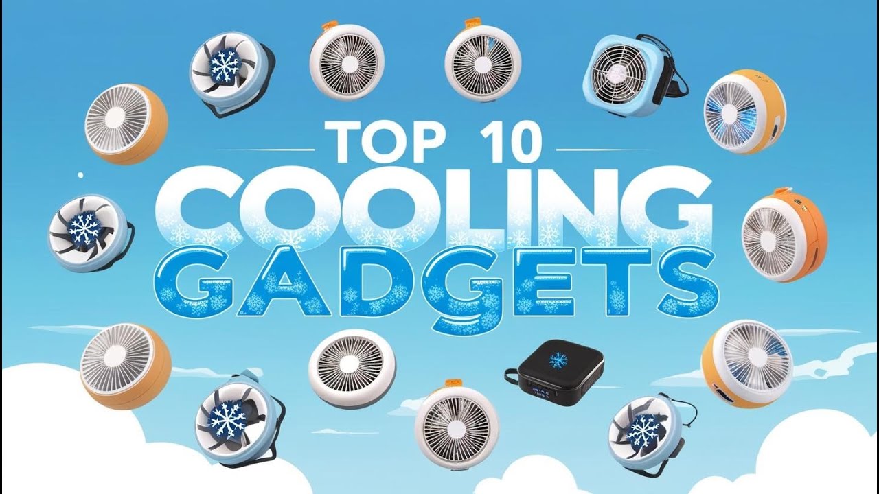 Top 10 Portable Cooling Gadgets for Tech Lover - YouTube