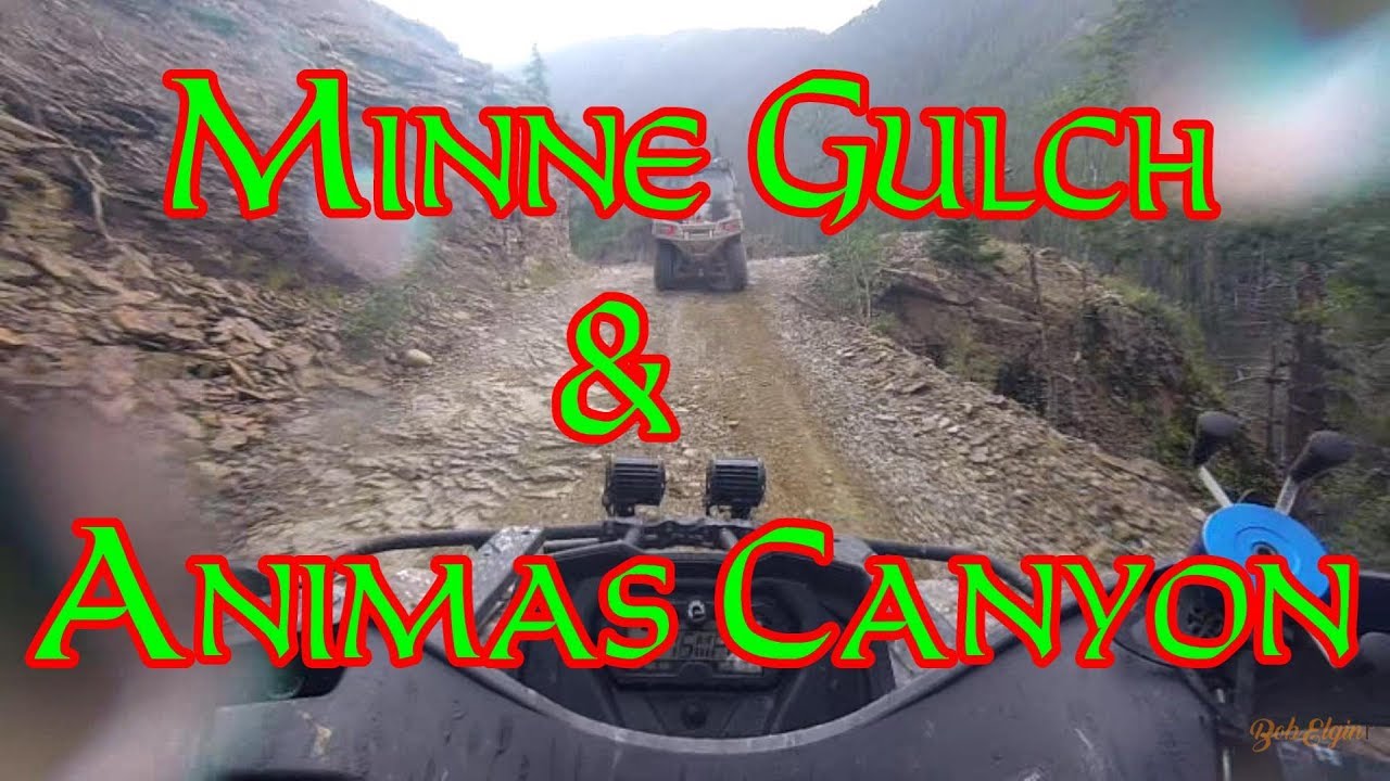 Minnie Gulch Silverton Colorado - The Fantastic 4 rides on ! - YouTube