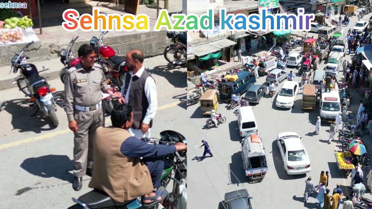 Sehnsa Azad kashmir drone view - YouTube