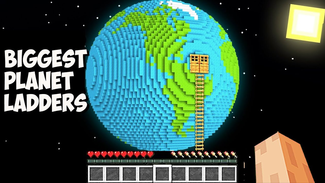 What is HIDDEN INSIDE THE BIGGEST PLANET HOUSE in Minecraft? I found ...
