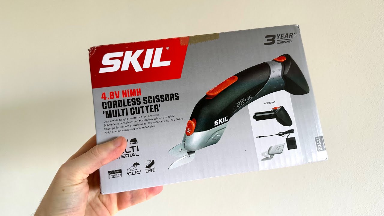 Skil Cordless Scissors Multi Cutter Unboxing - YouTube