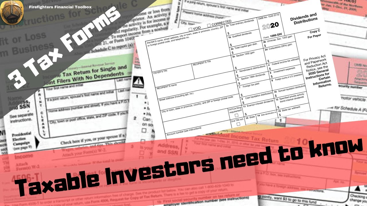 Understanding Key Tax Forms What Investors Need To Know